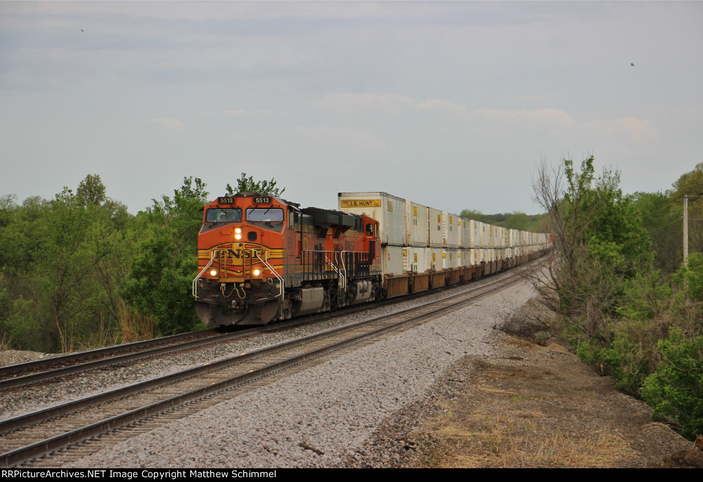 East Bound J.B. Hunt Stacker